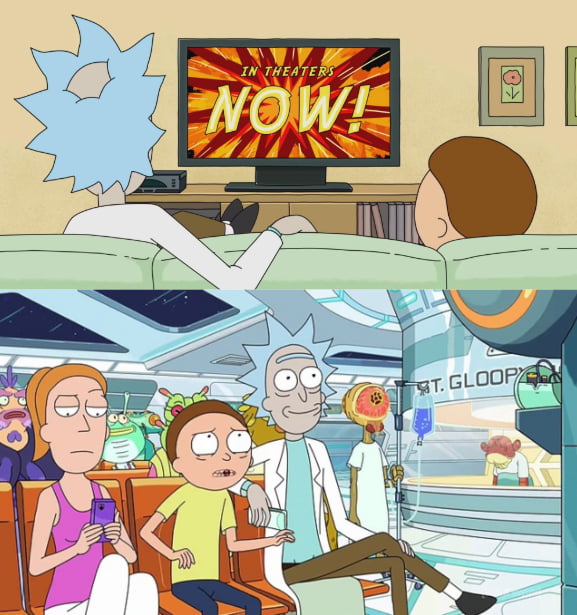 Which episode do you guys like more, Interdimensional Cable 1 or 2? - 9GAG