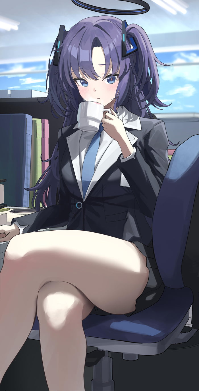 Coffee Break Yuuka - 9GAG