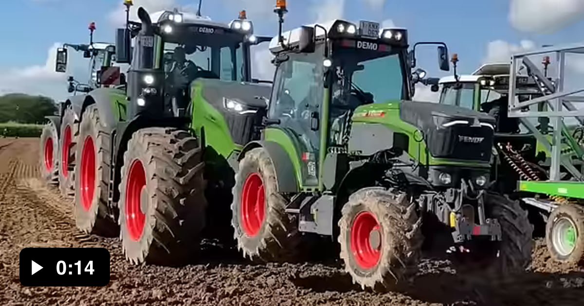 Rare footage of mother Fendt carrying its offspring to shelter - 9GAG