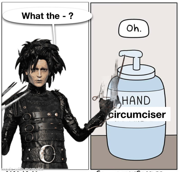 Snip snip best not get the tip - 9GAG