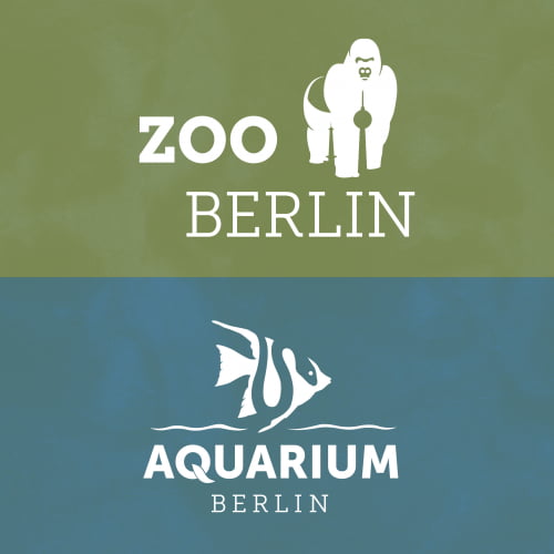 Logos of the Berlin Zoo and Berlin Aquarium - 9GAG
