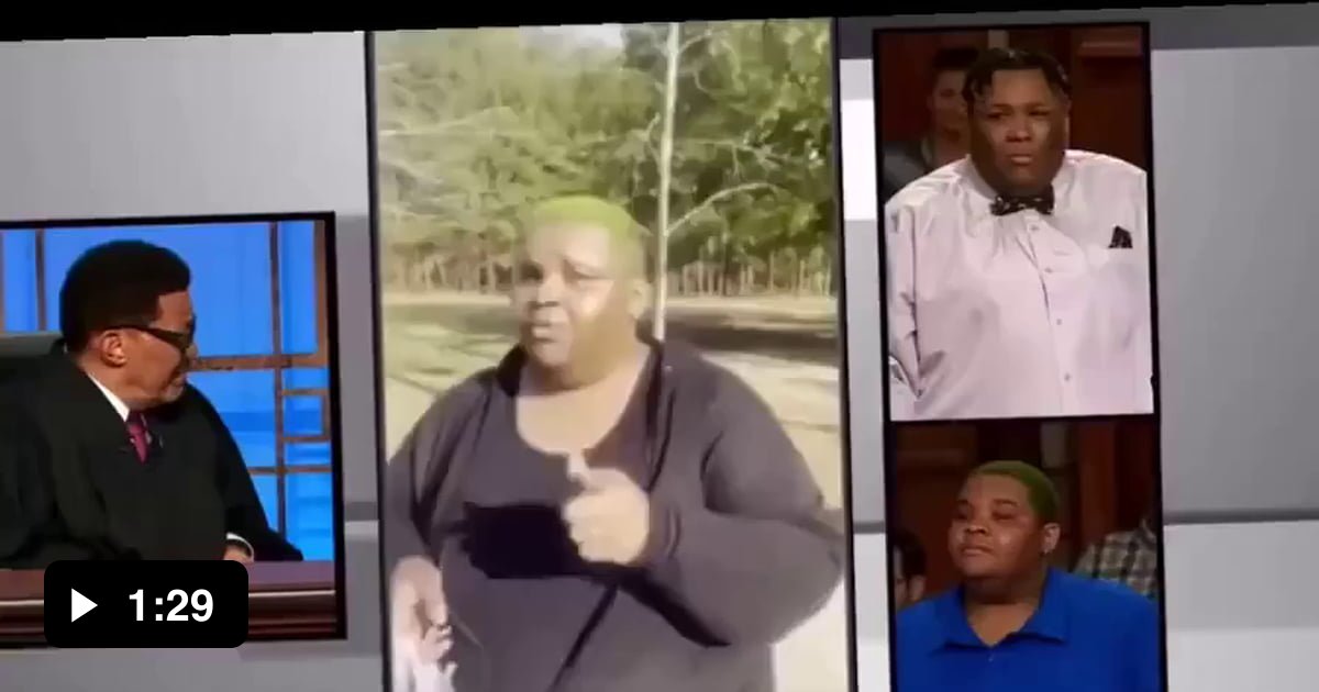 HE HIT ME HAWWWDDD judge. - 9GAG