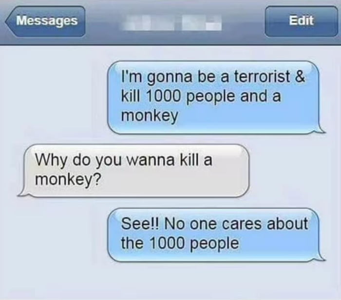 Why monkey though?! - 9GAG