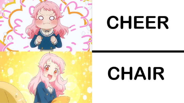 Just an Anima Yell! meme coming through - 9GAG
