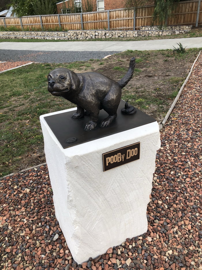 When you have a museum for Poo in Australia, Pooby Doo will greet you ...