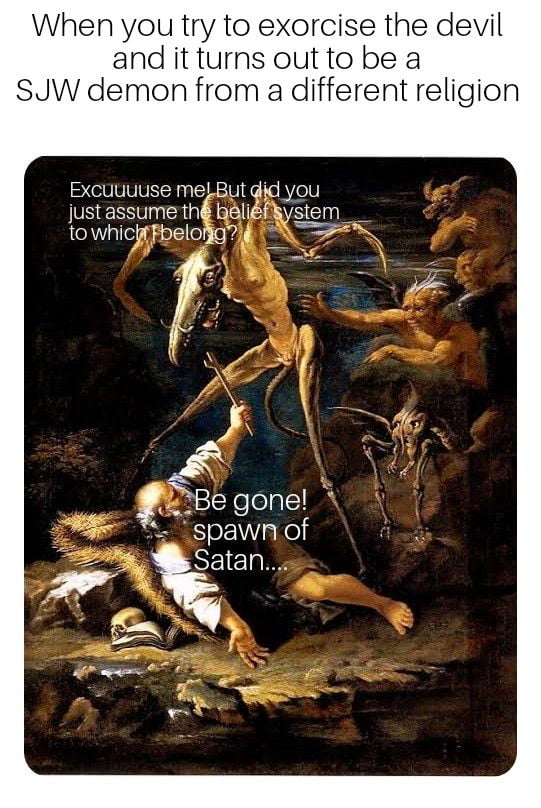 When SJWs go to hell - 9GAG