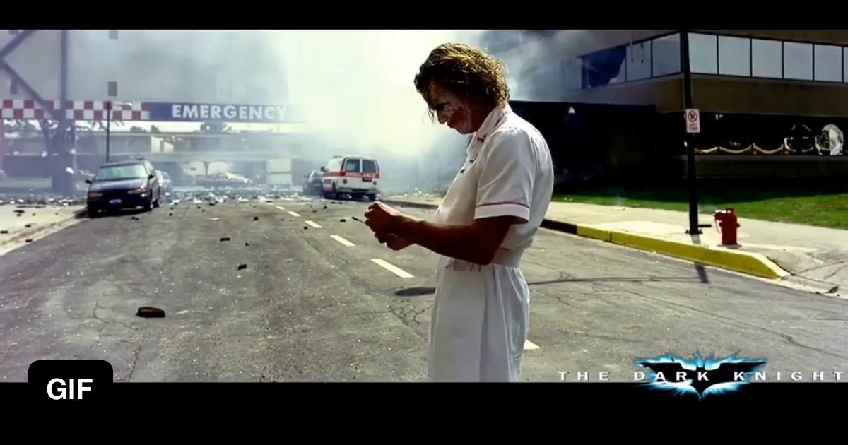 You all may like this. Unused Joker footage from “The Dark Knight ...