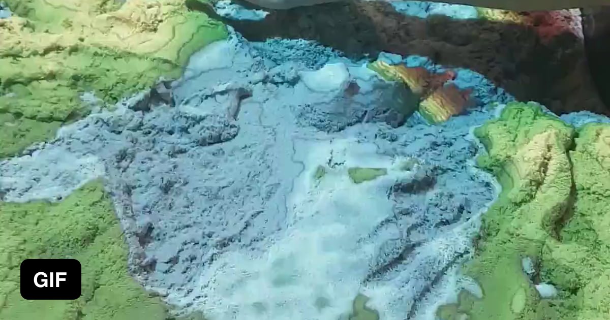 My Uni had a kinetic sand heat terrain map to help visualise rainfall ...