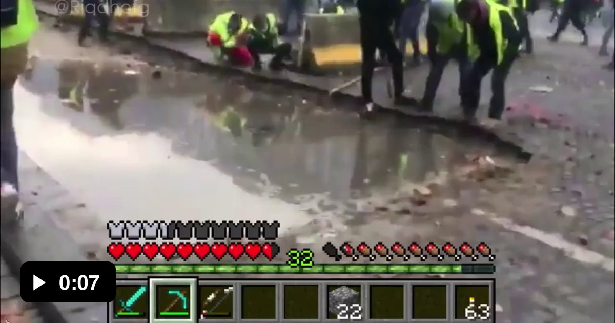 Minecraft IRL - 9GAG