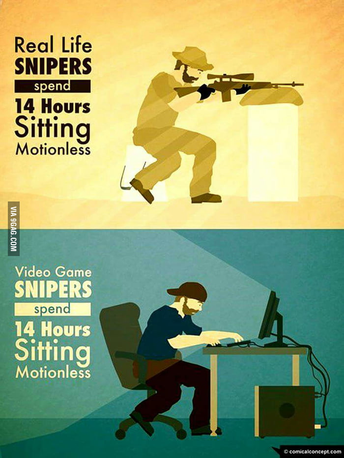 Reality vs. Video Game - 9GAG