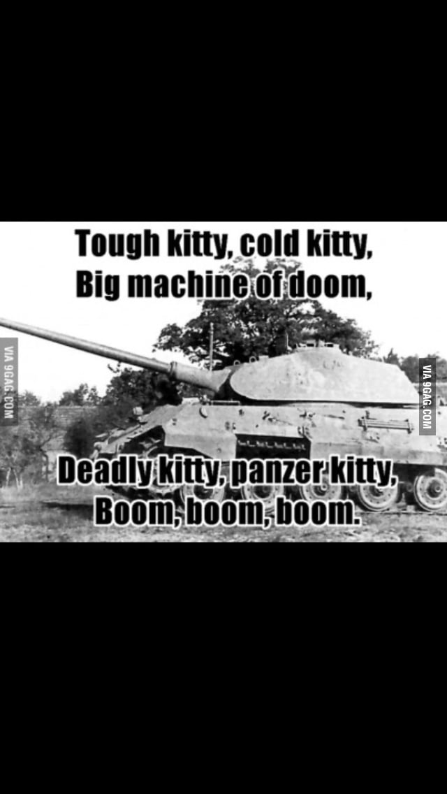 Panzer Kitty - 9GAG