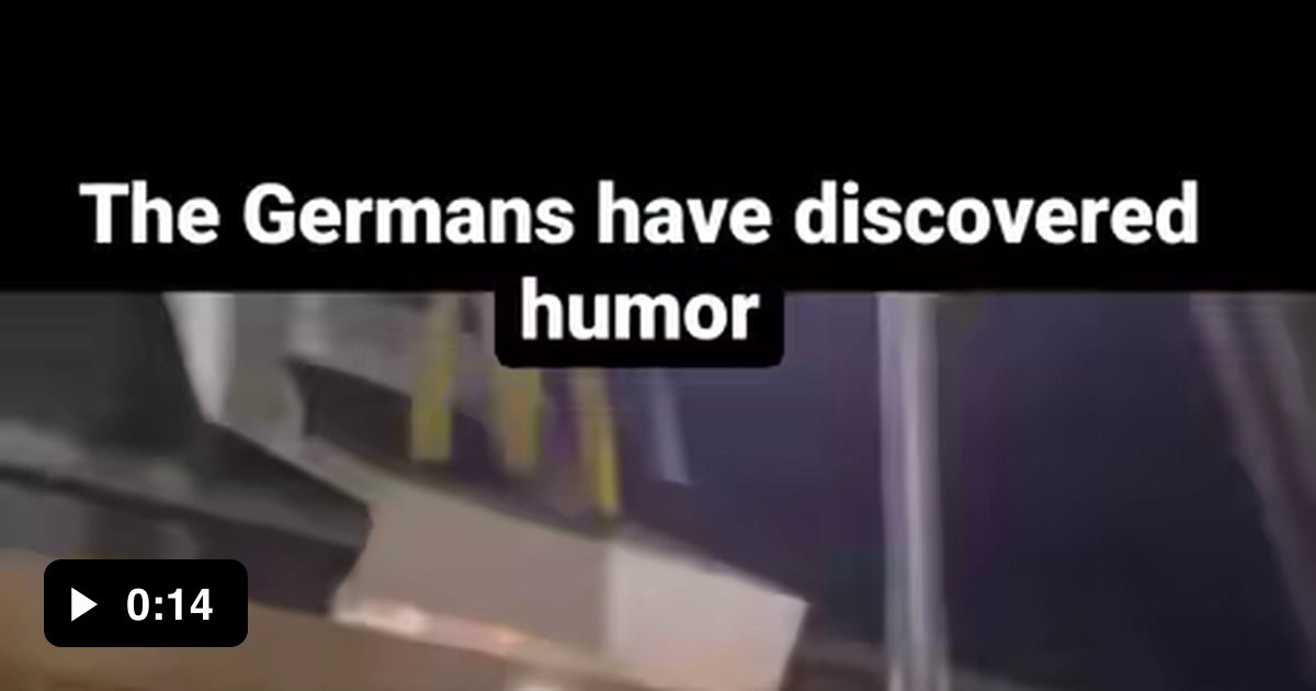 German humor is no laughing matter - 9GAG