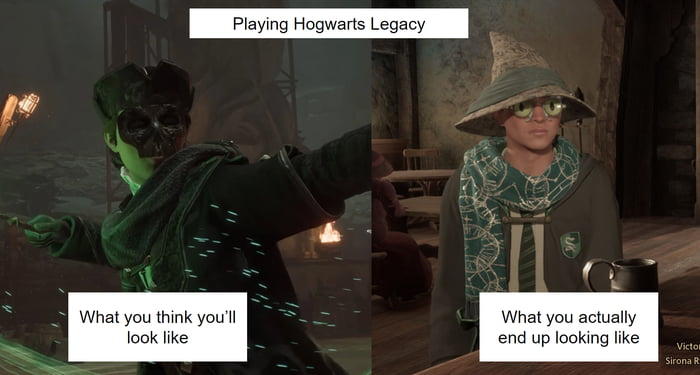 Living the Dream in Hogwarts Legacy - 9GAG
