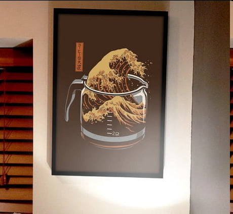 The great wave COFFEE. - 9GAG