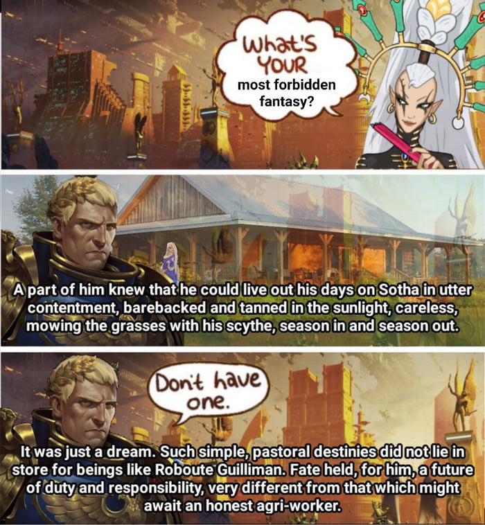 Guilliman's fantasy - 9GAG