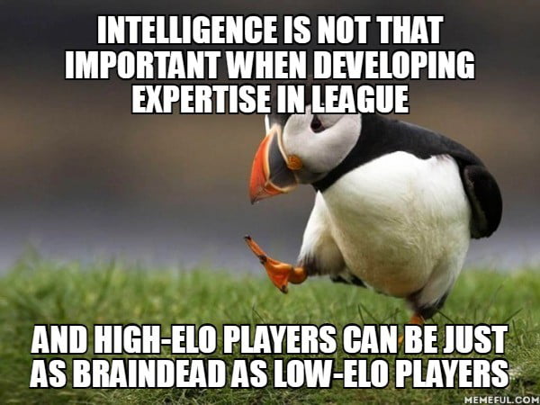 Having watched Diamond players, Masters, and even Challengers, a lot of them appear to be of ...