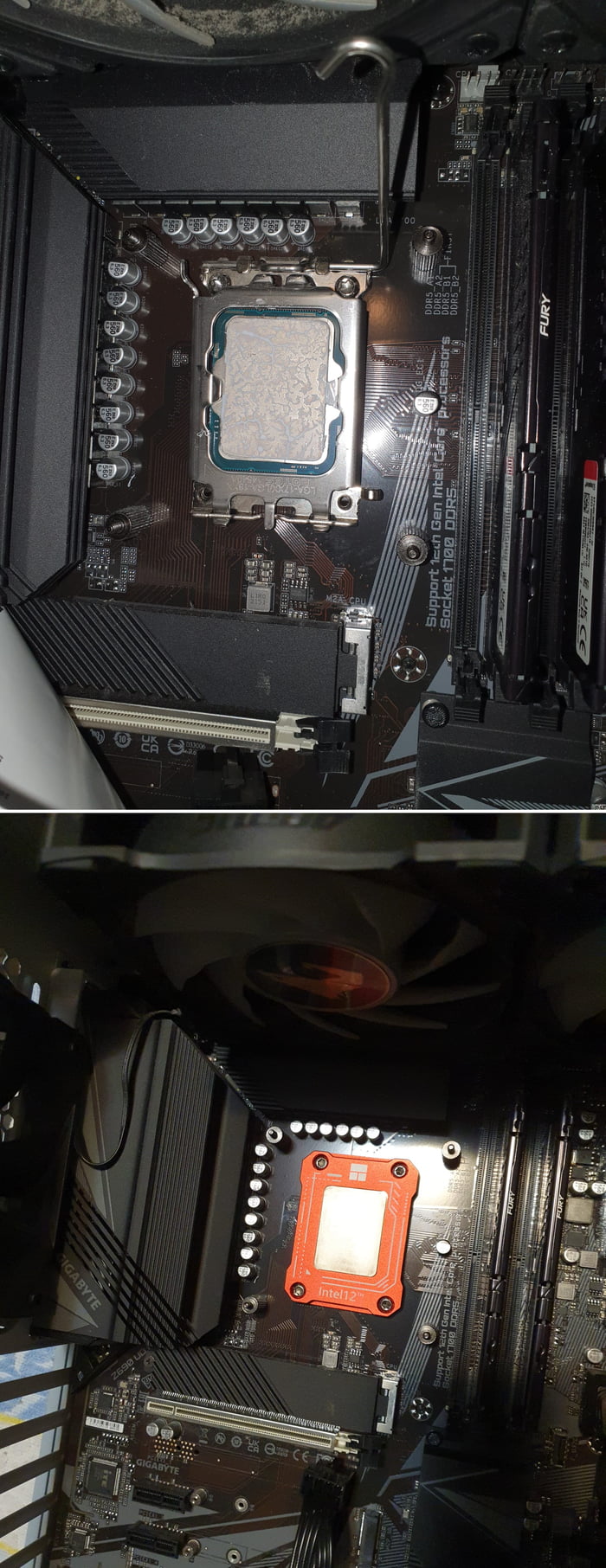 I recently changed this little piece for my i9-12900k and it overall ...