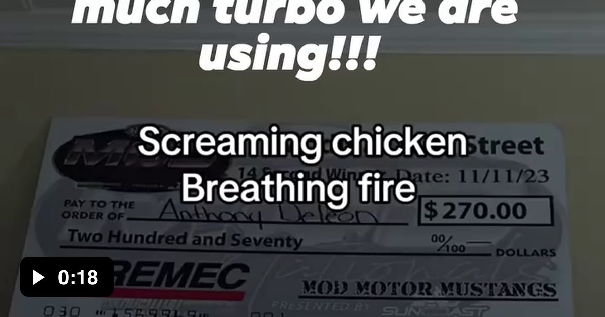Screaming chicken breathing turbo! - 9GAG