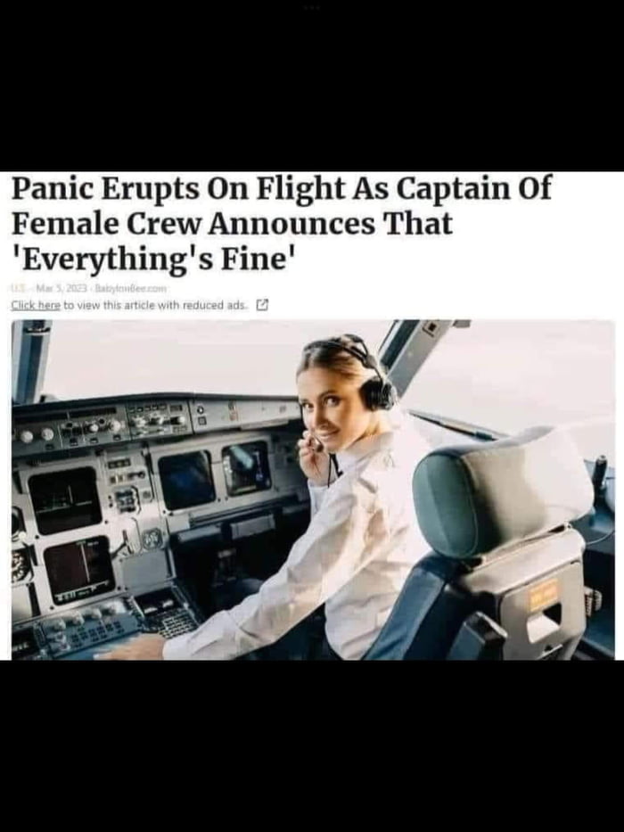 Pilot - cockless pit - 9GAG