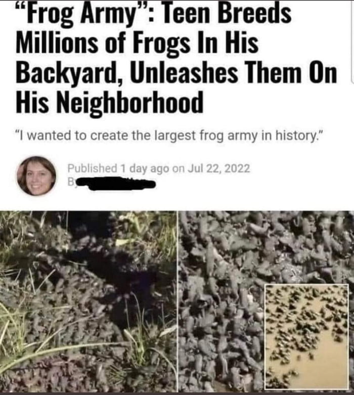 Titanus Amphibious, The Prime Summoner of Frogs - 9GAG