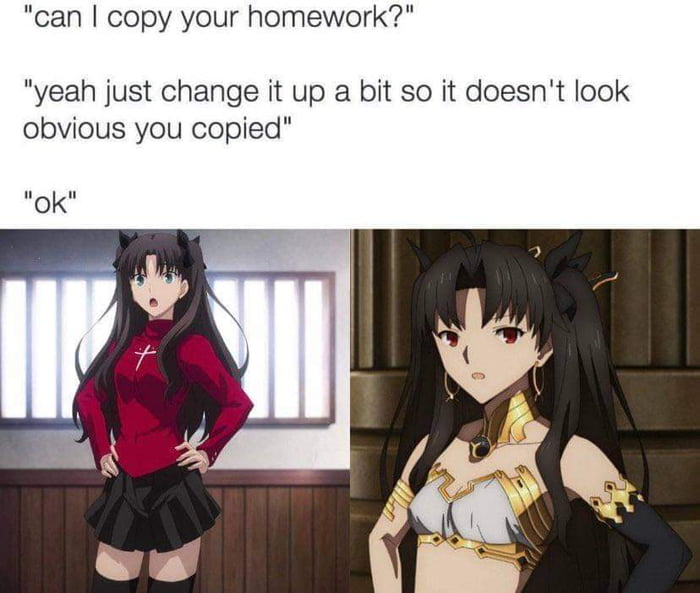 Can I copy your homework? - 9GAG