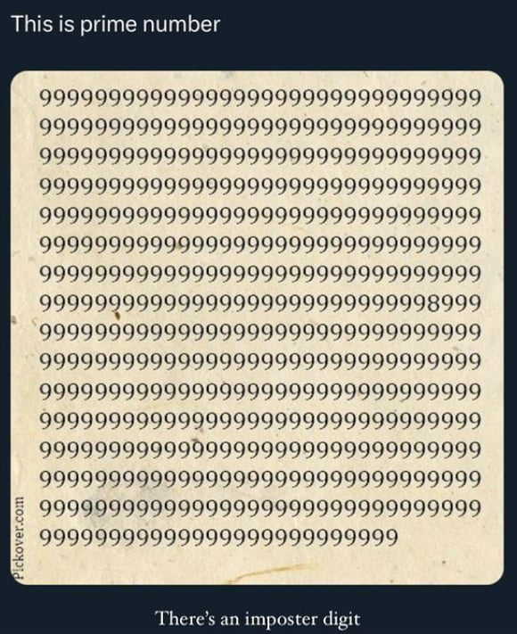 This is a prime number - 9GAG