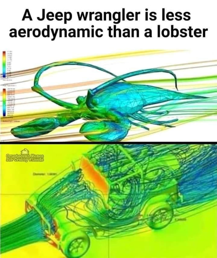 Where is crab aerodynamic - 9GAG
