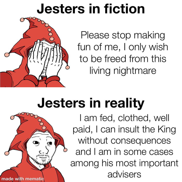 A fine medieval jester! - 9GAG