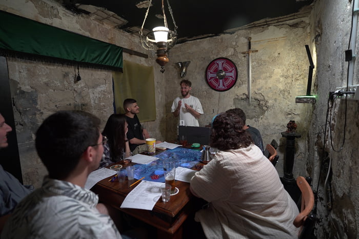 A board game cafe opened a room specifically for dnd sessions (the ...