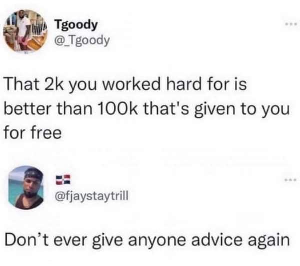 Proper response to a stupid advice - 9GAG