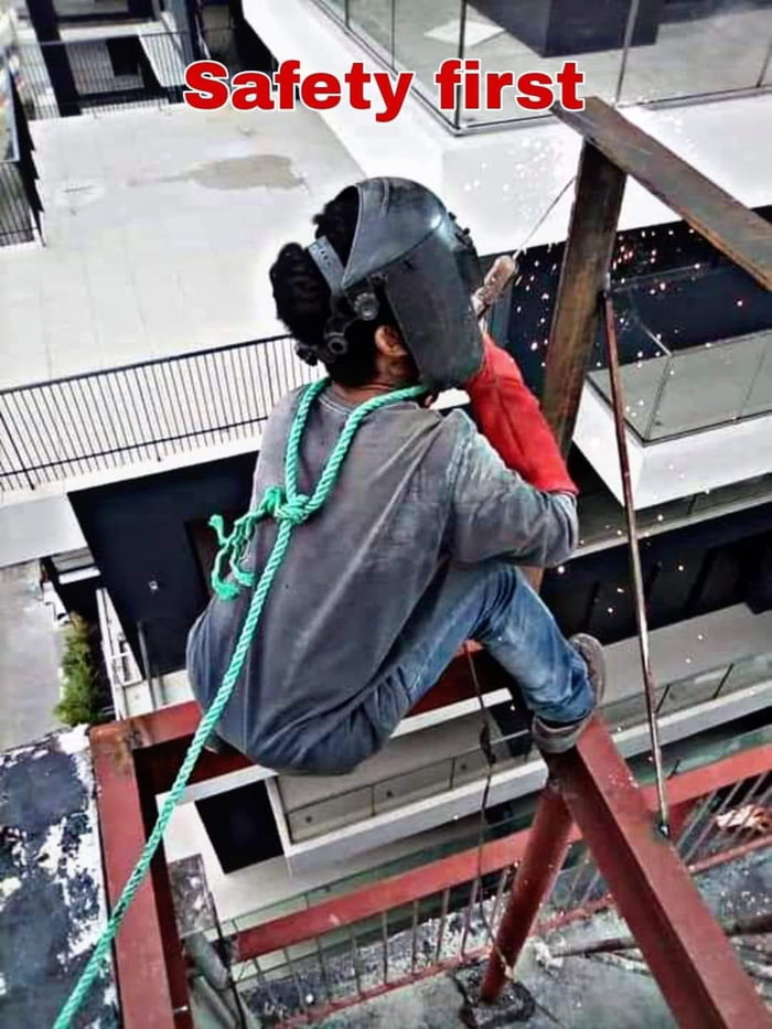 Safety first - 9GAG