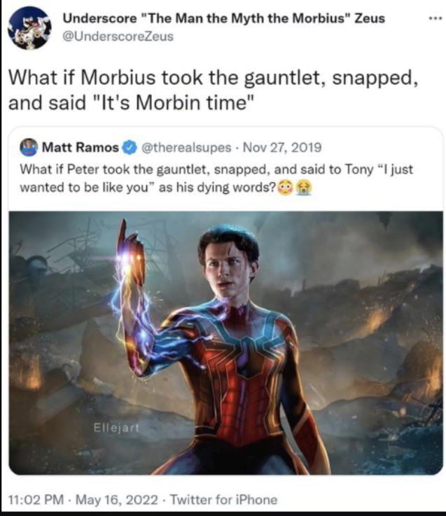 ITS MORBIN’ TIME! - 9GAG