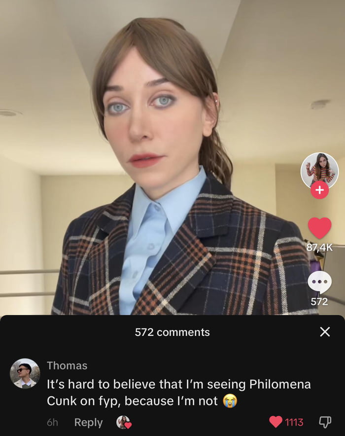 Idk man… looks like Philomena Cunk to me - 9GAG