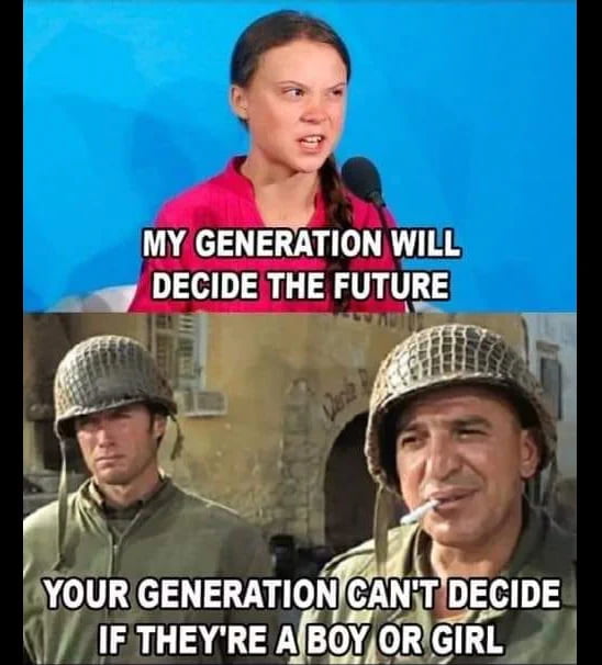 Greta Dumberg's generation - 9GAG