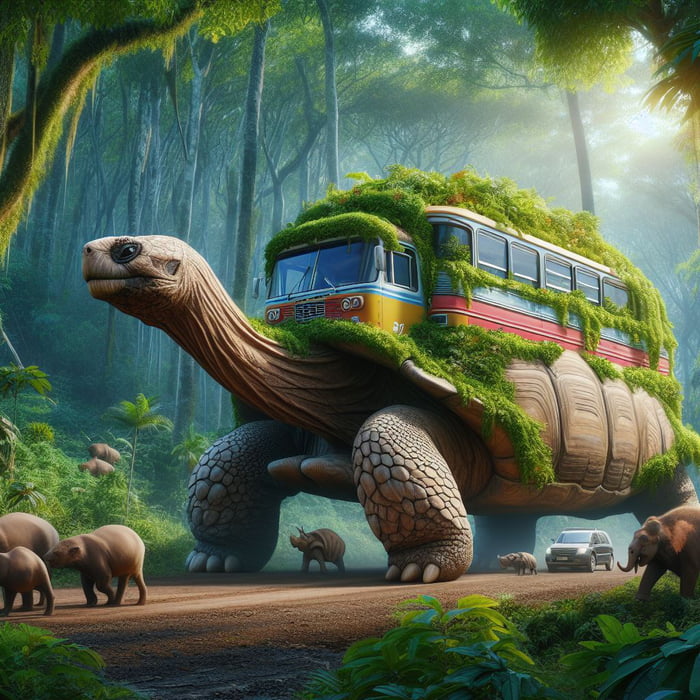 Tortoise bus - 9GAG