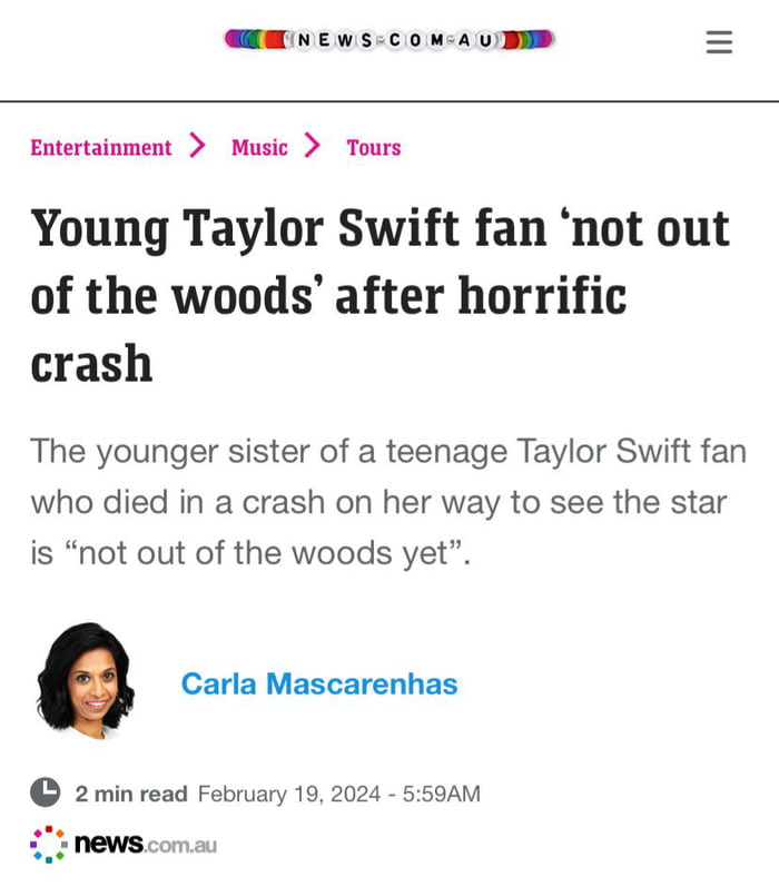 Someone died but this was the headline - 9GAG