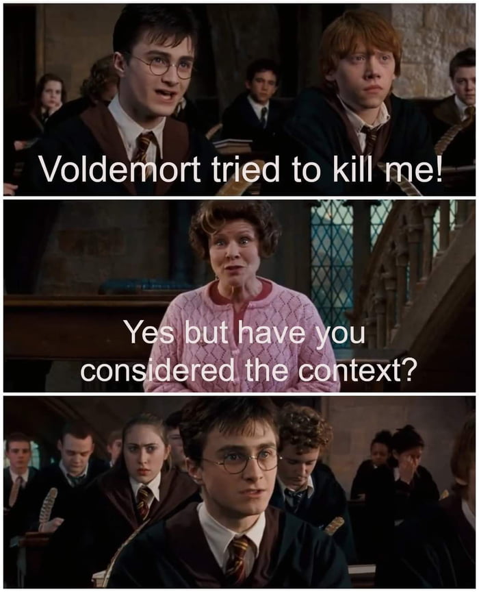 Try some context - 9GAG