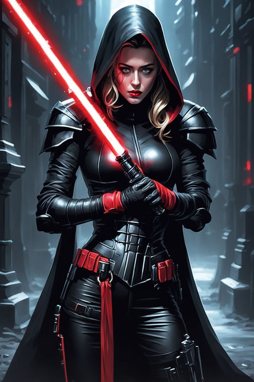 Sith Lord Amber Heard. - 9GAG