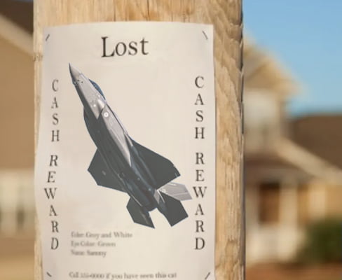 Missing f-35 - 9GAG