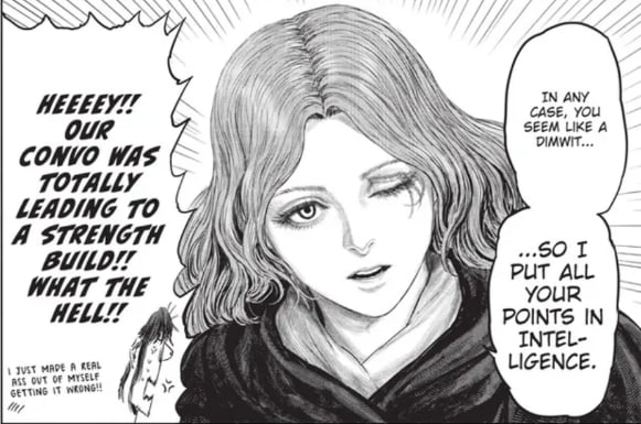 Melina being absolutely based (Elden Ring official manga) - 9GAG