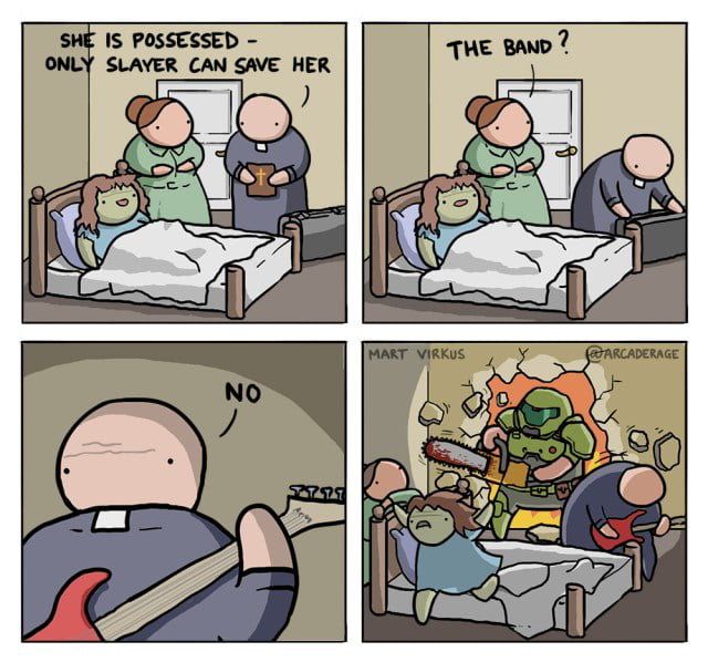 Doom music intensifies - 9GAG