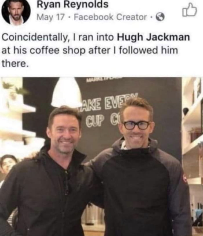 Understandable. I would also follow Huge Ackman if I saw him. - 9GAG