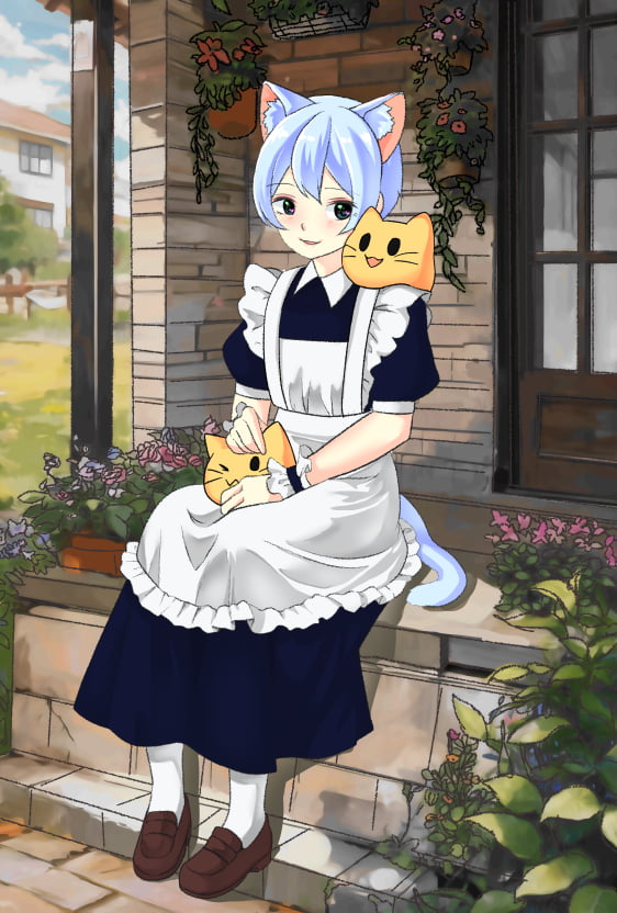 A cute neko maid - 9GAG