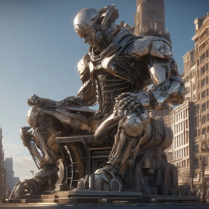 Statue in honor of fallen warrior - 9GAG