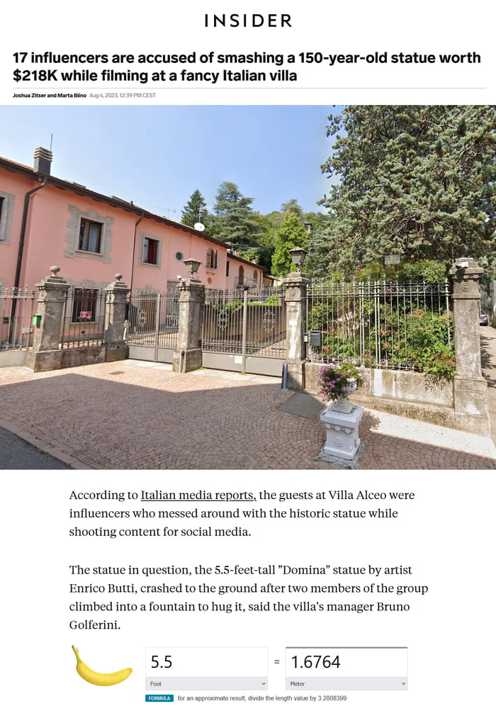 The villa had been rented for a few days by the German influencer Janis ...