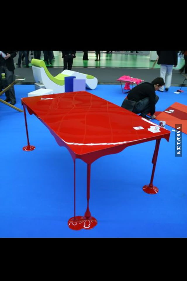 I saw this epic table today - 9GAG
