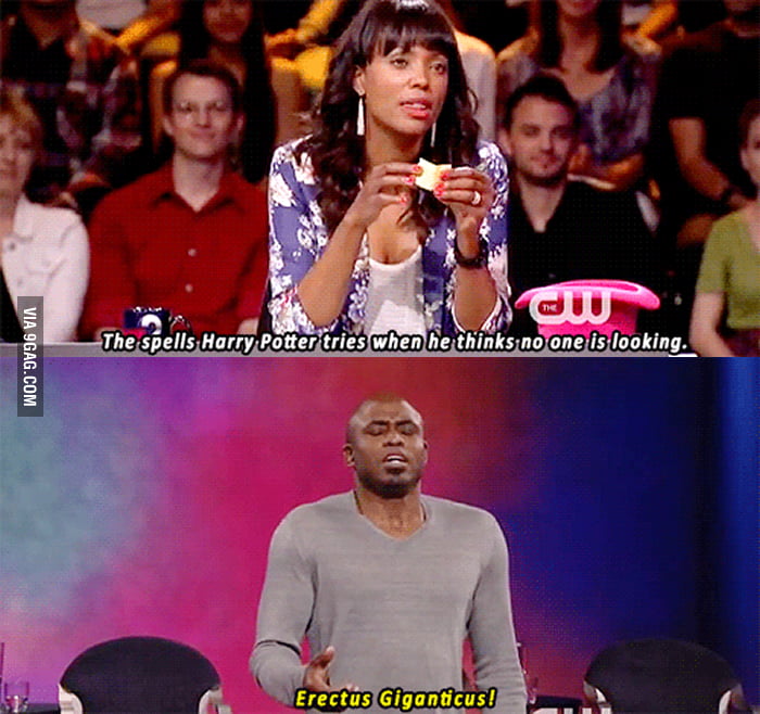 The spells Harry Potter tries... - 9GAG