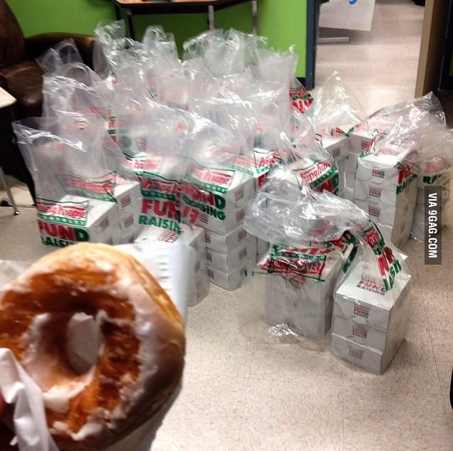 My school recently tried buying 200 Krispy Kreme donuts. Due to an ...