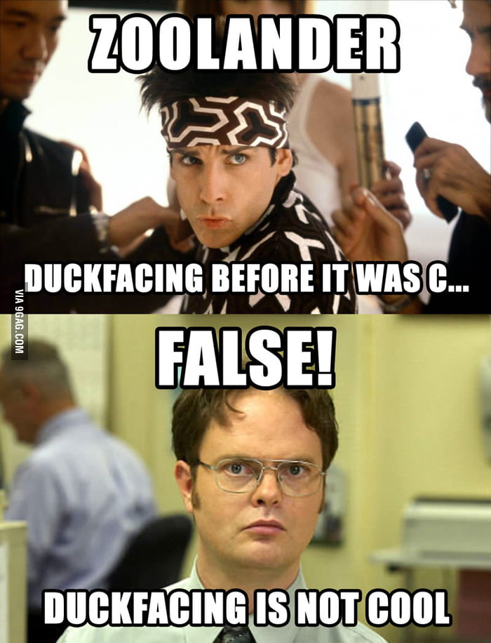 The original duckface - 9GAG