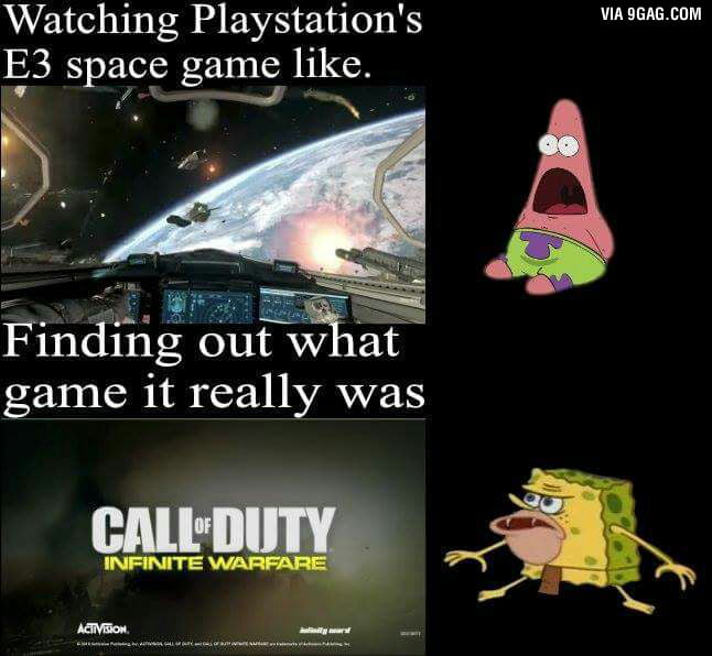 Call of duty: Space Warfare - 9GAG